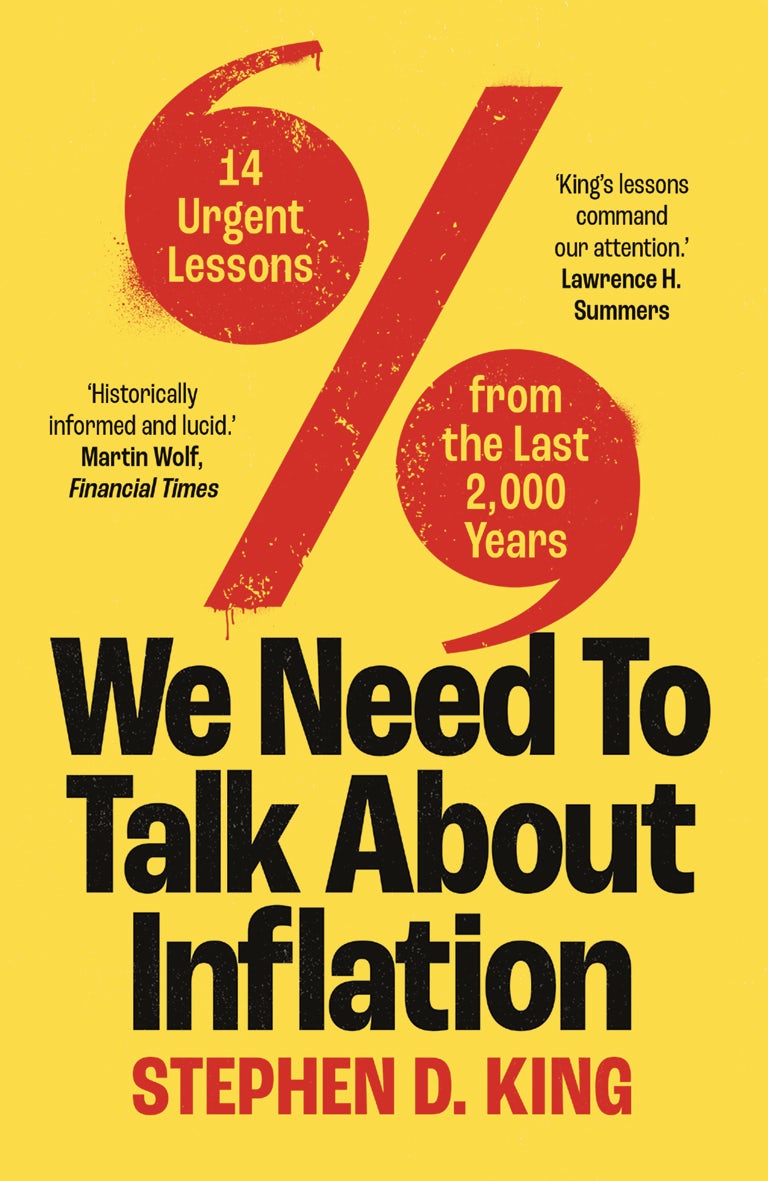 We Need to Talk About Inflation - Yale University Press London
